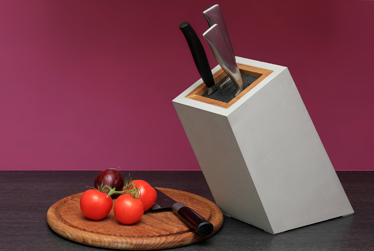 .amazon cemento designceppo porta coltelli di Buchenbusch urban design ...